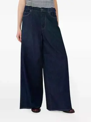 Max Mara Wide-leg Cotton Jeans