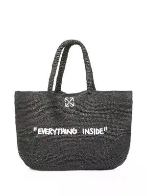 Off-White Jitney Tote Bag - Black