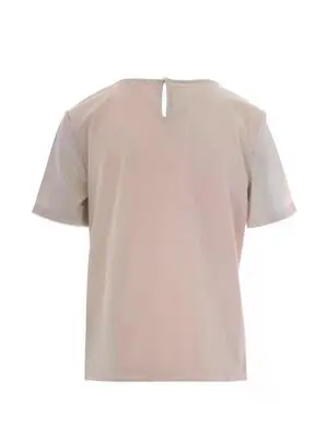 Max Mara Cream White Keyhole Detail Blouse