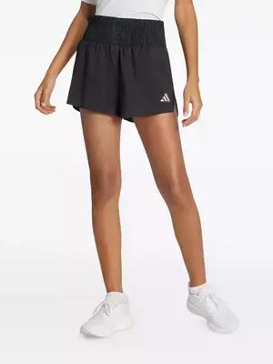 Adidas Logo-print High-waisted Shorts