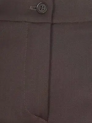 P.a.r.o.s.h Pressed-crease Wide-leg Trousers - Brown