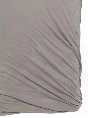 Rick Owens Double-layer Short-sleeve Cotton T-shirt - Grey