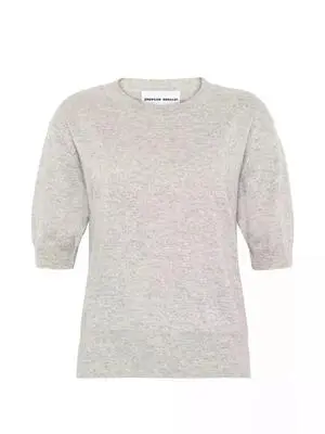 EMERSON RENALDI Short Sleeve Knitted Sweater - Grey