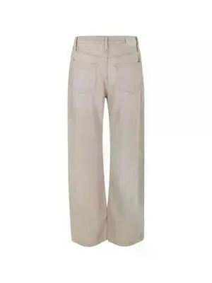 Paige Arellia Straight-leg Jeans - Neutrals