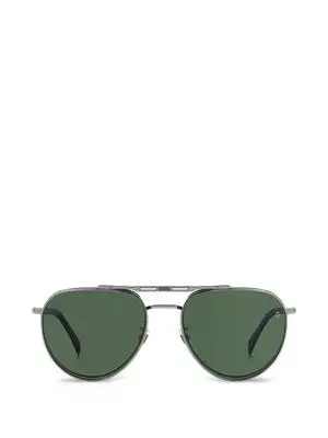Db By David Beckham Silver Tone Eyewear For Men