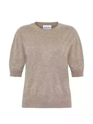 EMERSON RENALDI Short-sleeve Knitted Sweater - Neutrals