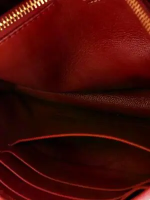 Prada Saffiano Leather Chain Wallet Crossbody Bag