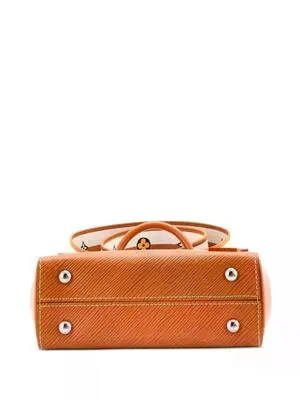 LOUIS VUITTON Cluny Top Handle Bag Epi Leather Mini Satchel