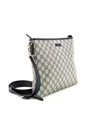 Gucci Gg Coated Canvas Medium Messenger Bag
