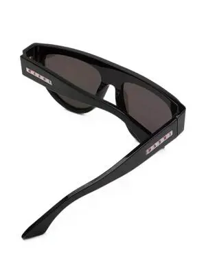 Marni Flat-top Geometric-frame Sunglasses