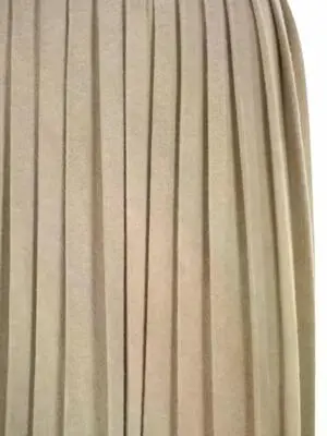 Fabiana Filippi Pleated Knitted Midi Skirt