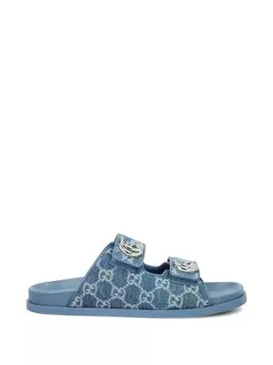 Gucci Double G Strap Sandals