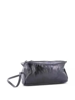 Givenchy Pandora Bag Patent Mini Shoulder Bag - Black