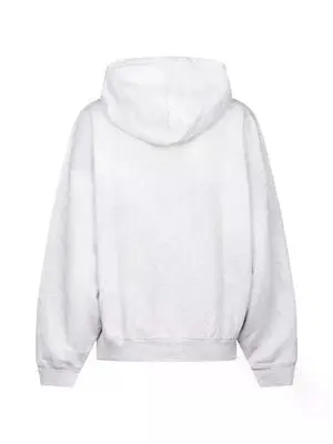 ANINE BING Oversized Cotton Hoodie With Collegiate Lettering
