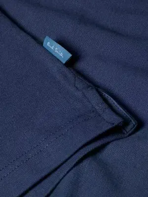 Paul Smith Stripe-trim Button-through Polo Shirt