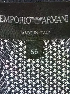 Emporio Armani Open-knit Semi-sheer Long-sleeve Sweater