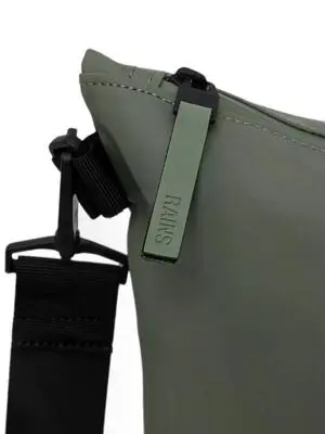 Rains Mini Logo-debossed Tote Bag - Green