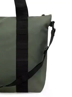 Rains Mini Logo-debossed Tote Bag - Green
