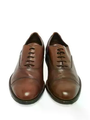 TOD'S Leather Cap-toe Derby Shoes