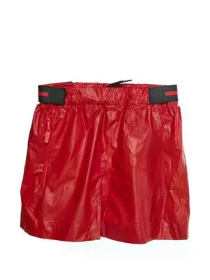 Prada Logo Patch Shorts