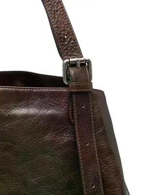 AUTENTICA 504 Galatea Grained-leather Shoulder Bag
