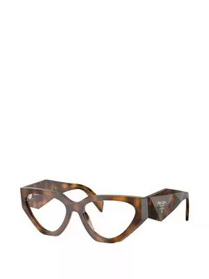 Prada Tortoiseshell Cat Eye Frame Glasses - Brown