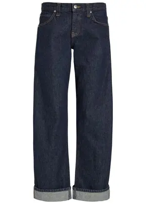 KHAITE Khaite Karo Turn-Up Curved Jeans