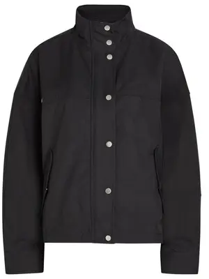 3.1 Phillip Lim Cropped High-neck Jacket - Navy
