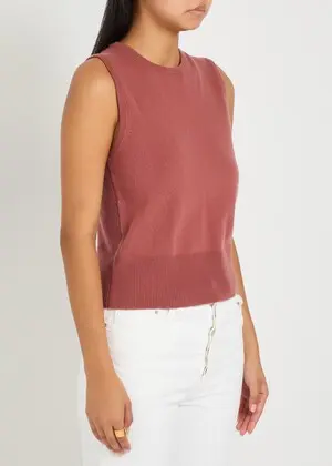 Vince Wool And Cashmere-blend Vest