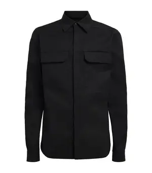 Rick Owens Cotton Poplin Work Shirt - White