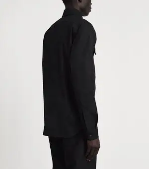 Rick Owens Cotton Poplin Work Shirt