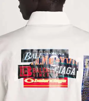 Balenciaga Cotton Security Tape Shirt