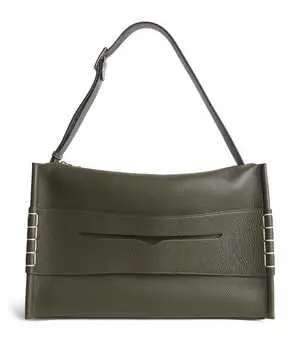 JW Anderson Leather Loafer Messenger Bag - Beige