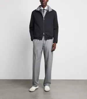 LARDINI Shell Bomber Jacket