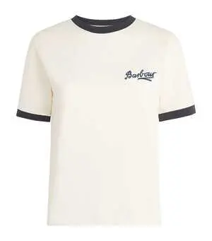 Barbour Madeline Embroidered Cotton T-shirt