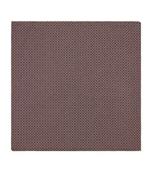 Pal Zileri Silk Jacquard Pocket Square - Brown