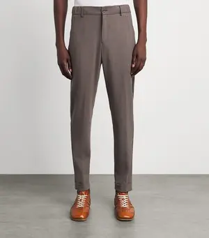 Marco Pescarolo Virgin Wool Drawstring Trousers - Brown