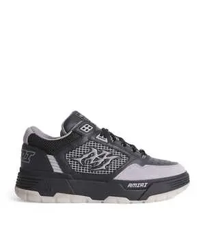 Amiri Ma-94 Leather & Suede Sneakers - Grey