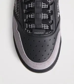 Amiri Ma-94 Leather & Suede Sneakers - Grey