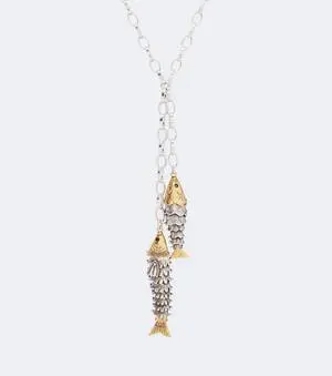 Isabel Marant Étoile River Fish Pendant Necklace - Silver