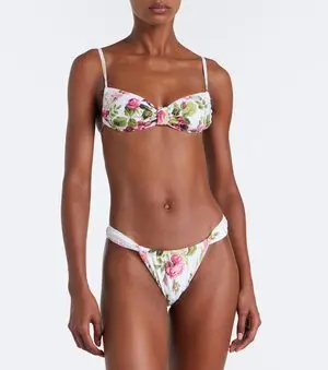 MONTCE Devin Floral Bikini Top