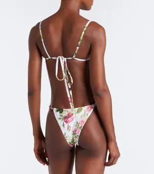 MONTCE Devin Floral Bikini Top