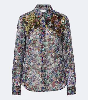 Dries Van Noten Pointed Collar Shirts For Women