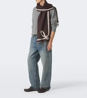 Loewe Wool And Cashmere Scarf