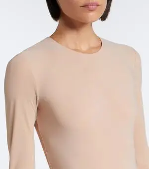MAISON MARGIELA Long-sleeve Jersey Bodysuit