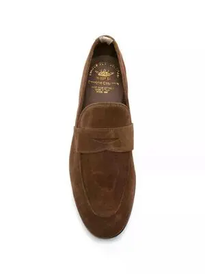 Officine Creative Suede Penny Loafers
