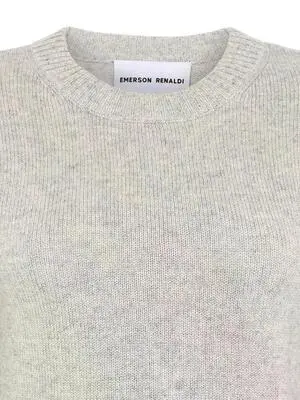 EMERSON RENALDI Short Sleeve Crew Neck Sweater