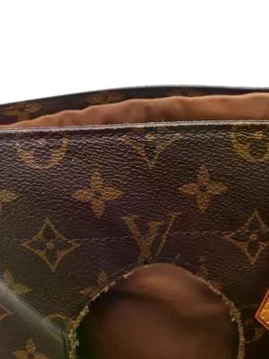 LOUIS VUITTON Monogram Cut-out Tote Bag - Brown