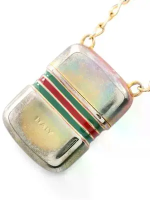 Gucci Sherry Line Pill Case Pendant Necklace