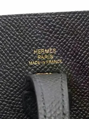 Hermès Evelyne Sellier Shoulder Bag - Black
